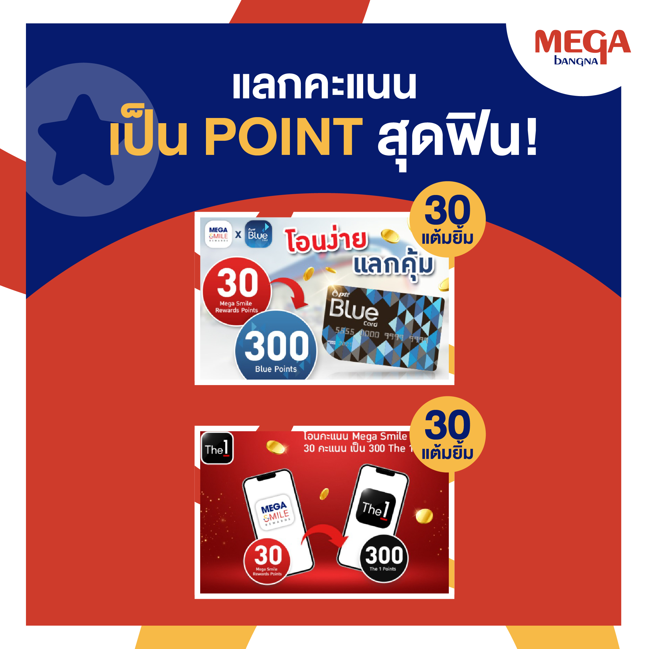 เป็นสมาชิก Mega Smile Rewards ได้อะไรมากกว่าที่คิด แลกรับรีวอร์ดโดนใจ ...