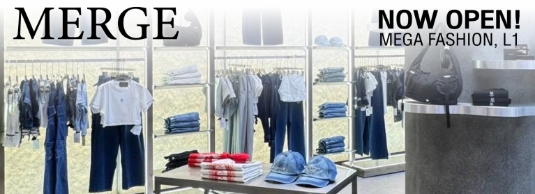 เปิดแล้ว MERGE สาขาเมกาบางนา